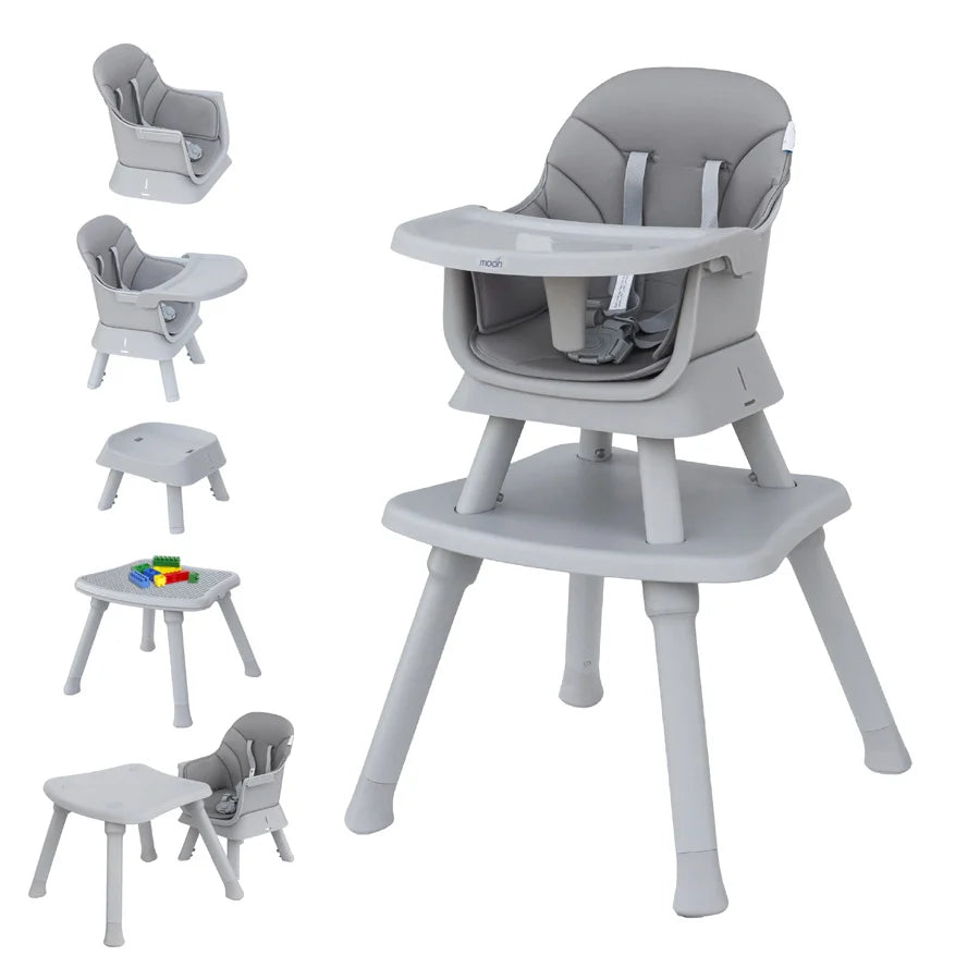 Buy Moon - High Chair (Grey) Online at Best prices in Qatar | CarenCure ...