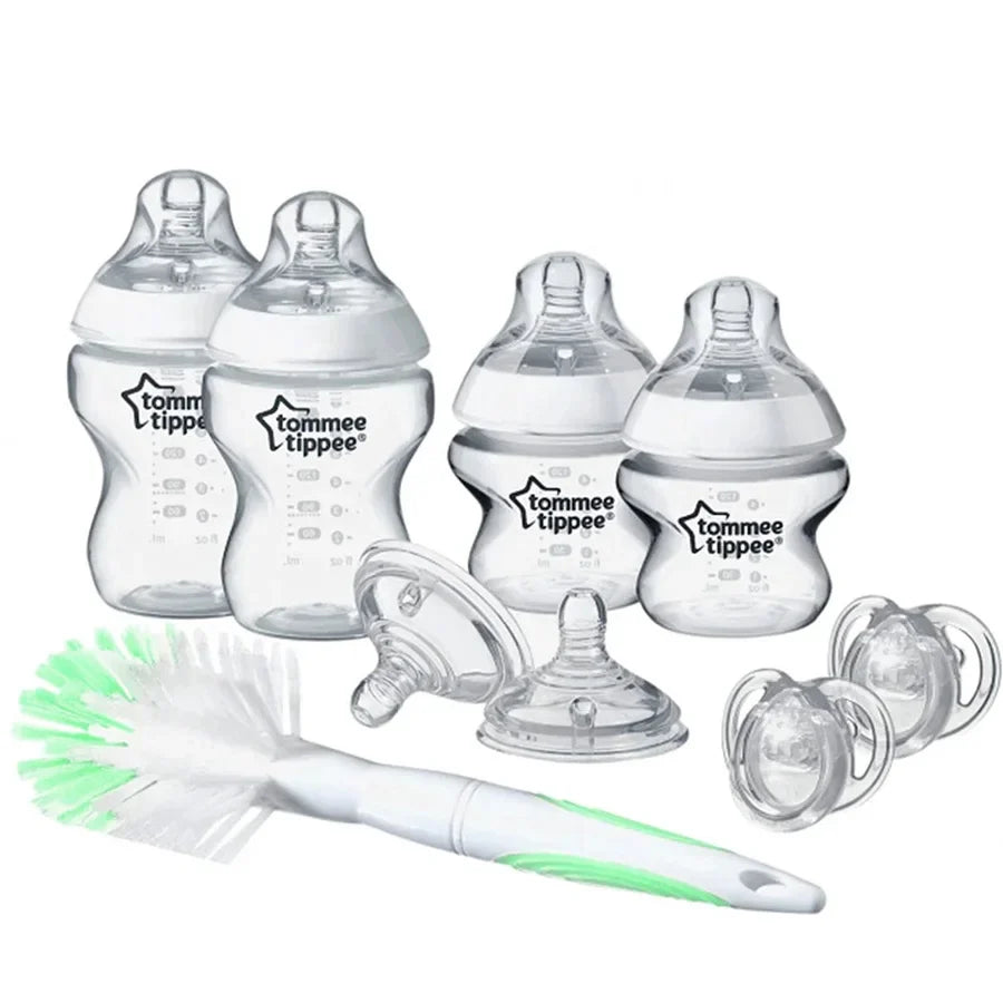 Buy Tommee Tippee Closer to Nature Feeding Bottle Kit, Starter Set ...