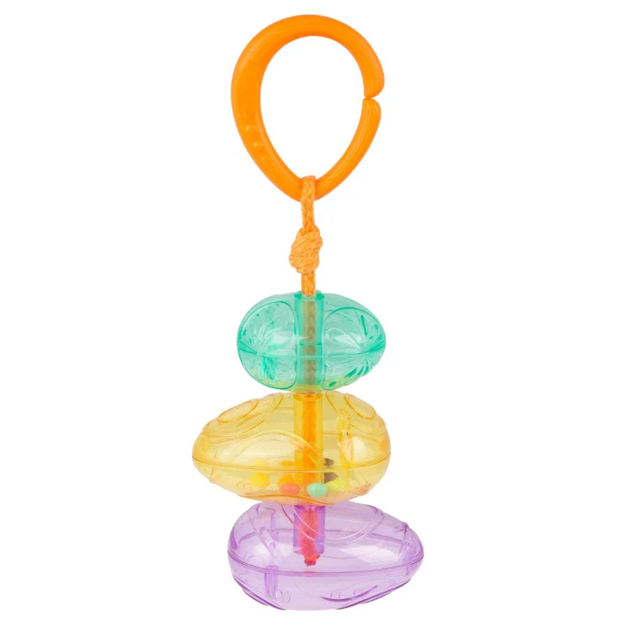 Buy Playgro Pebble Stack Clip on Rattle Online at Best prices in Qatar ...