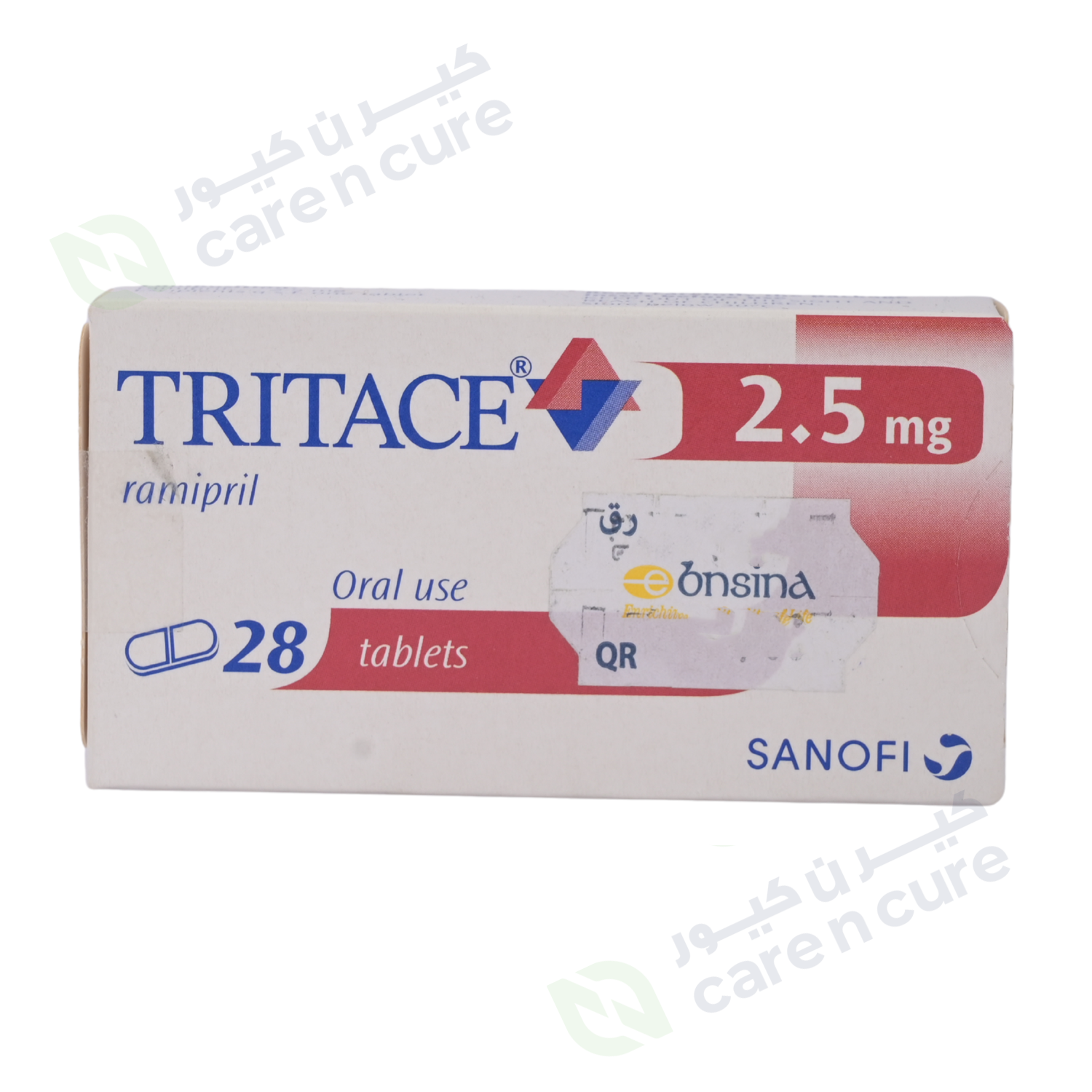 Buy Tritace 2.5mg Tablets 28S online in Qatar- View Usage, Benefits and ...