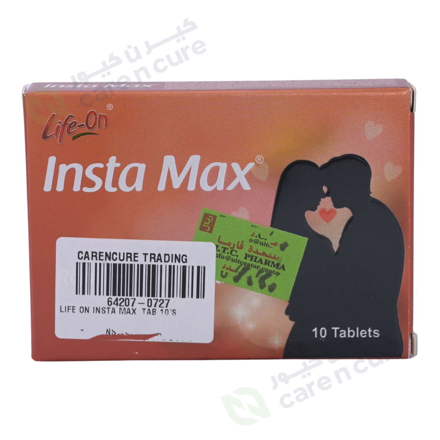 Life On Insta Max Tablets 10 Pieces – Care n Cure Online Pharmacy Qatar