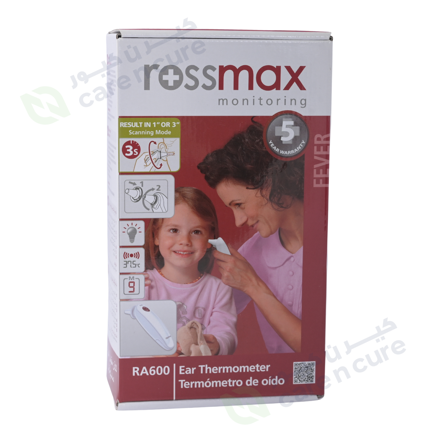 Buy Rossmax Infrared Ear Thermometer (Ra600) Online at Best prices in ...