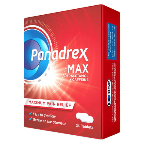 Panadrex Max Tablets – 24 Tablets – Care n Cure Online Pharmacy Qatar