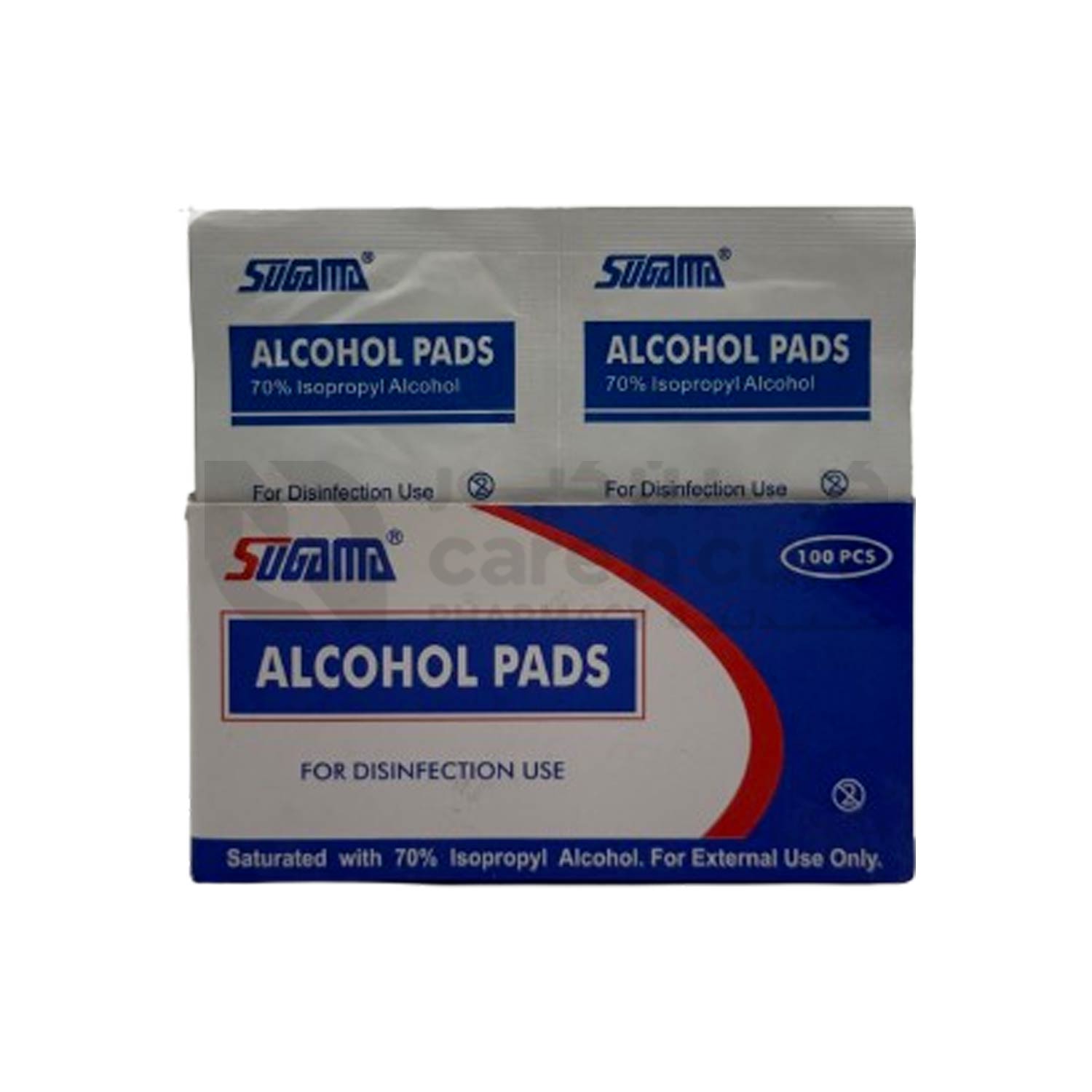 Buy Alcohol Pads 100 Pieces Online at Best prices in Qatar | CarenCure ...