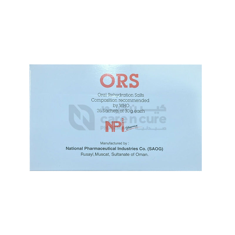 Buy Ors 30g Sachet 26 Pieces Online at Best prices in Qatar | CarenCure ...