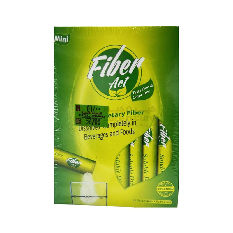 Buy Fiber Act Mini (15 X 6gm) Stick Online at Best prices in Qatar ...