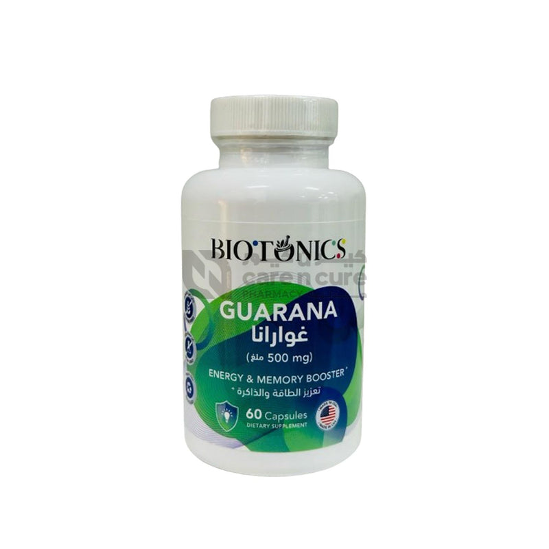Buy Biotonic Guarana 60 Capsules Online at Best prices in Qatar ...