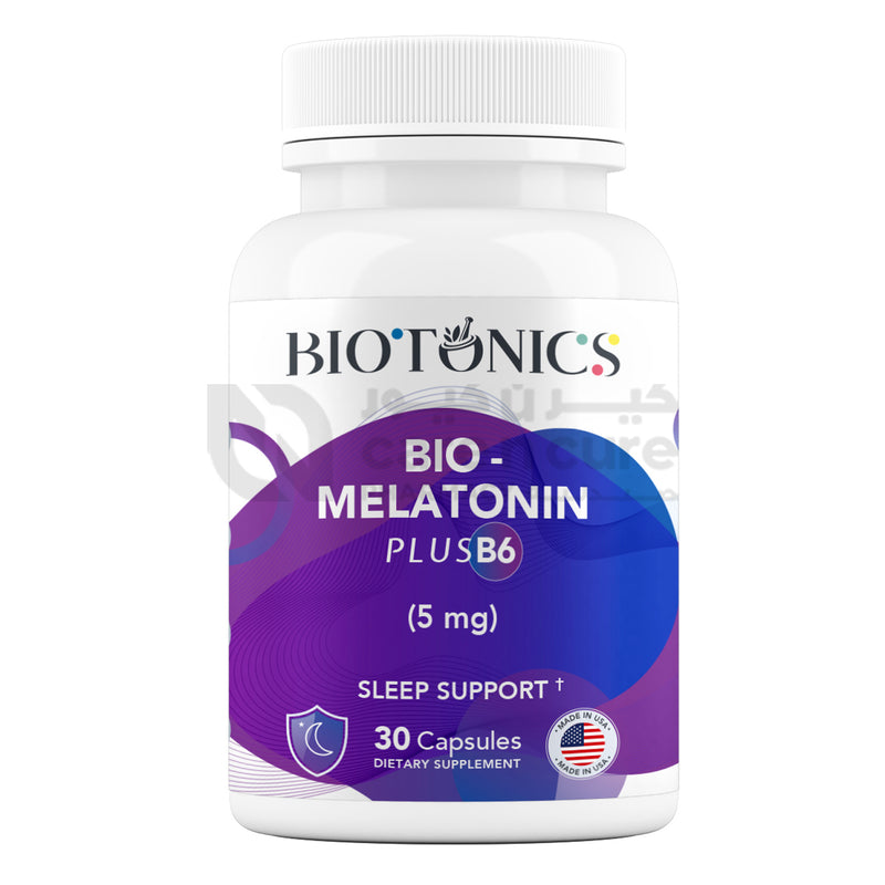 Buy Biotonic Bio Melatonin Plus B6 30 Capsules Online at Best prices in ...