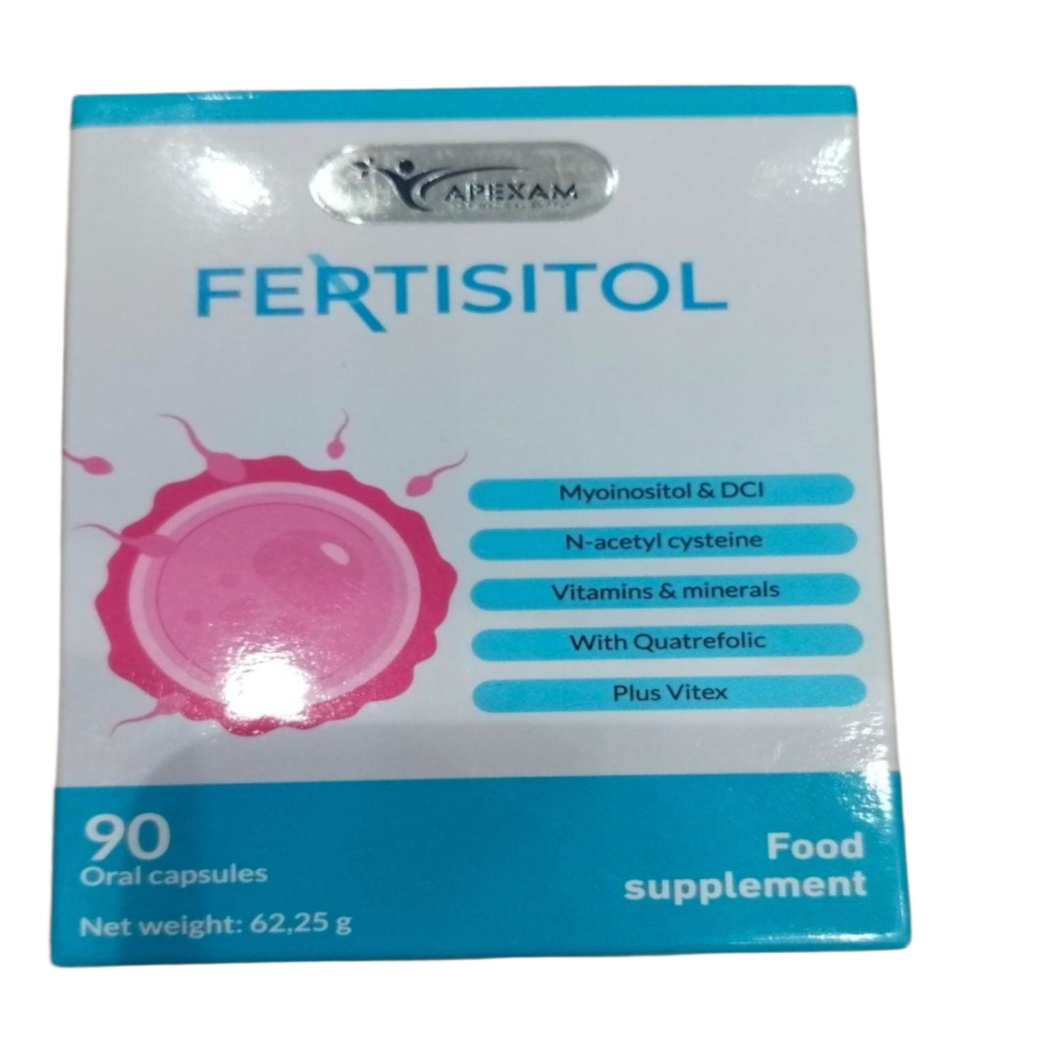 Fertisitol Capsules 90 Pieces – Care n Cure Online Pharmacy Qatar