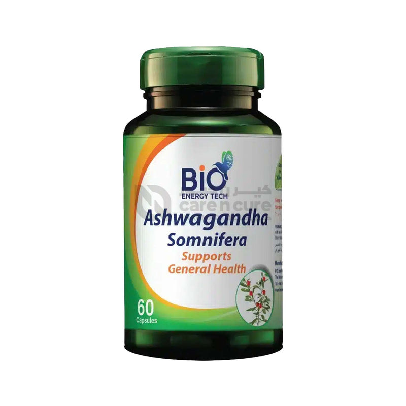 Buy Bio Energy Tech Ashwagandha Somnifera Cap 60 Pieces Online at Best ...