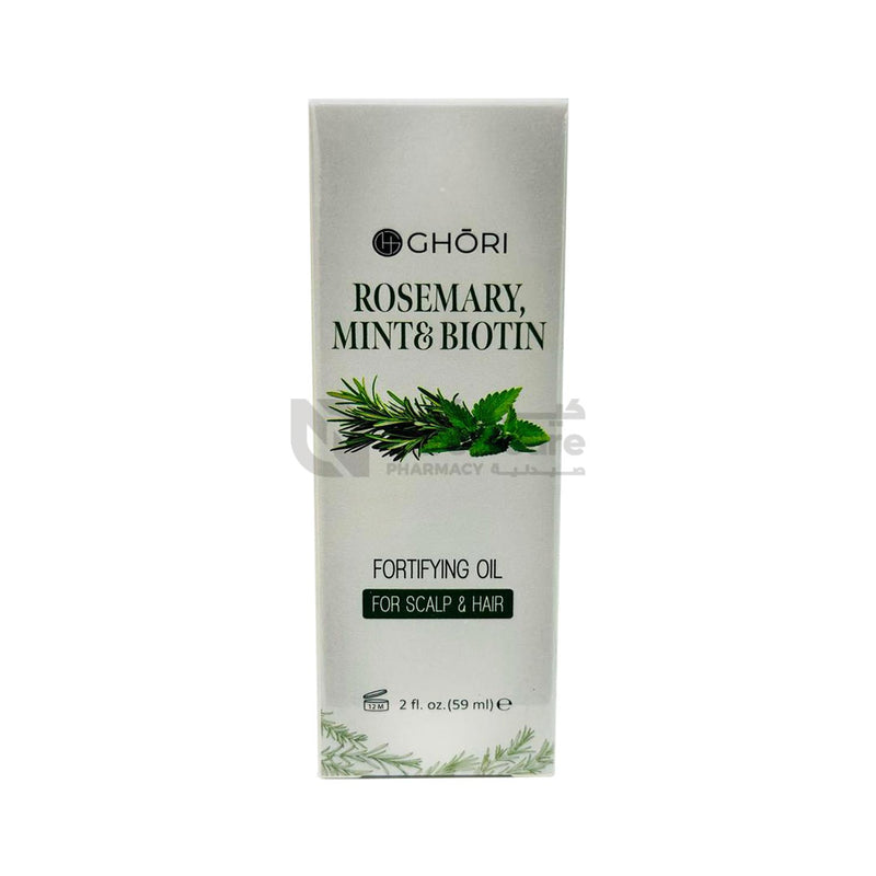 Buy Ghori Rosemary Mint & Biotin Fortifying Oil 59ml Online at Best ...