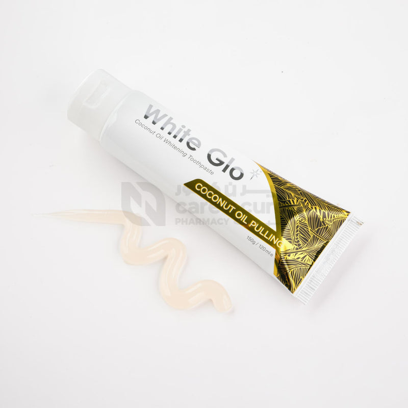 White Glo Coconut Oil Toothpaste online in Qatar- View Usage, Benefits ...