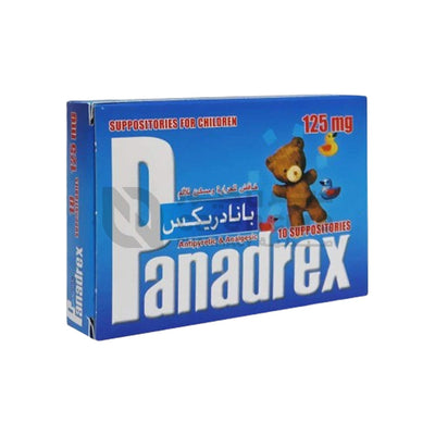 Buy Panadrex 125 mg Suppository 10 Pieces online in Qatar- View Usage ...