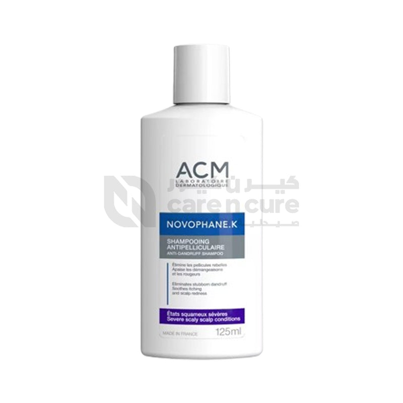Buy Acm Novophane.K Anti-Dandruff Shampoo 125 ml Online at Best prices ...