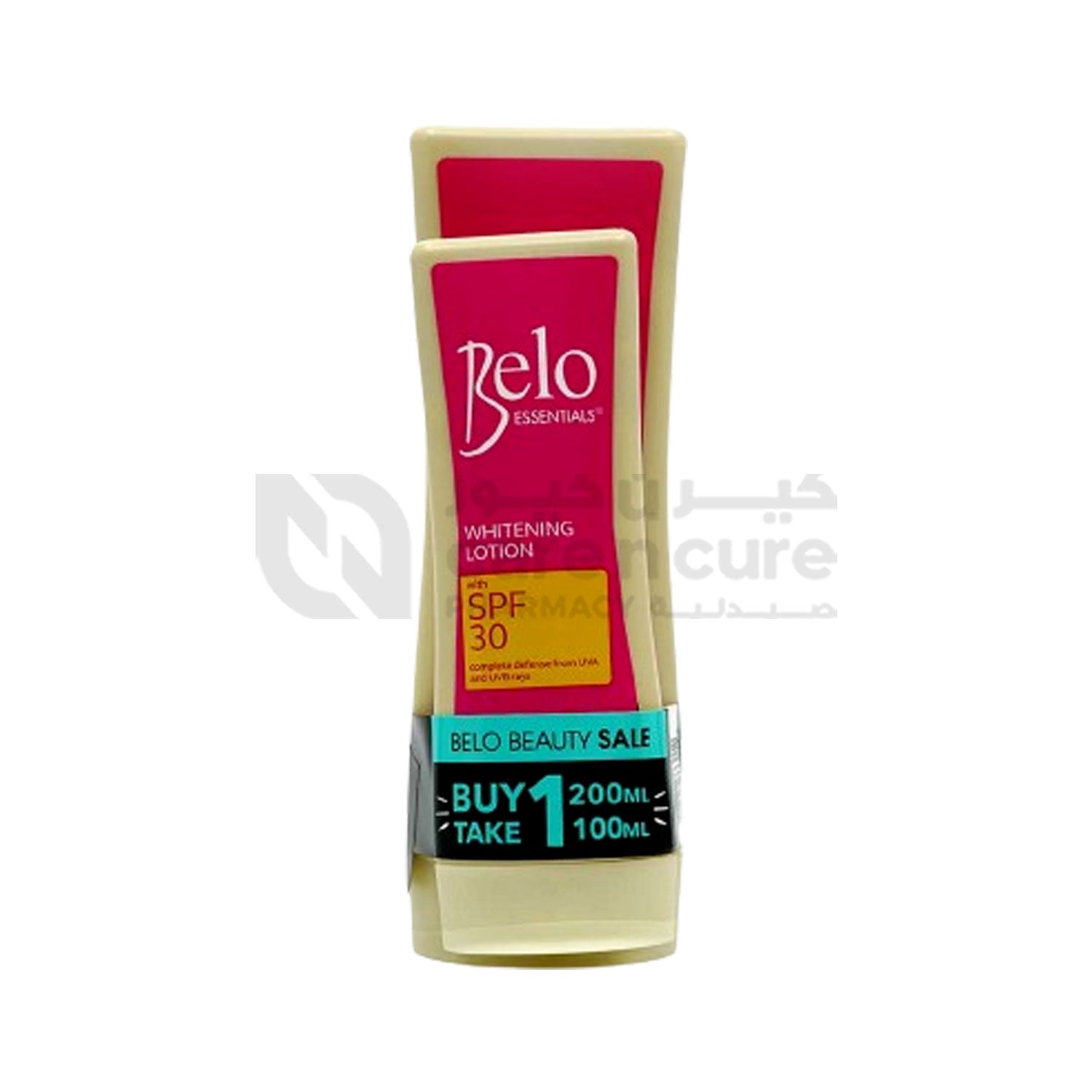 Buy Belo Pink Lotion 200 ml + 100 ml Offer Online in Qatar at Lowest ...