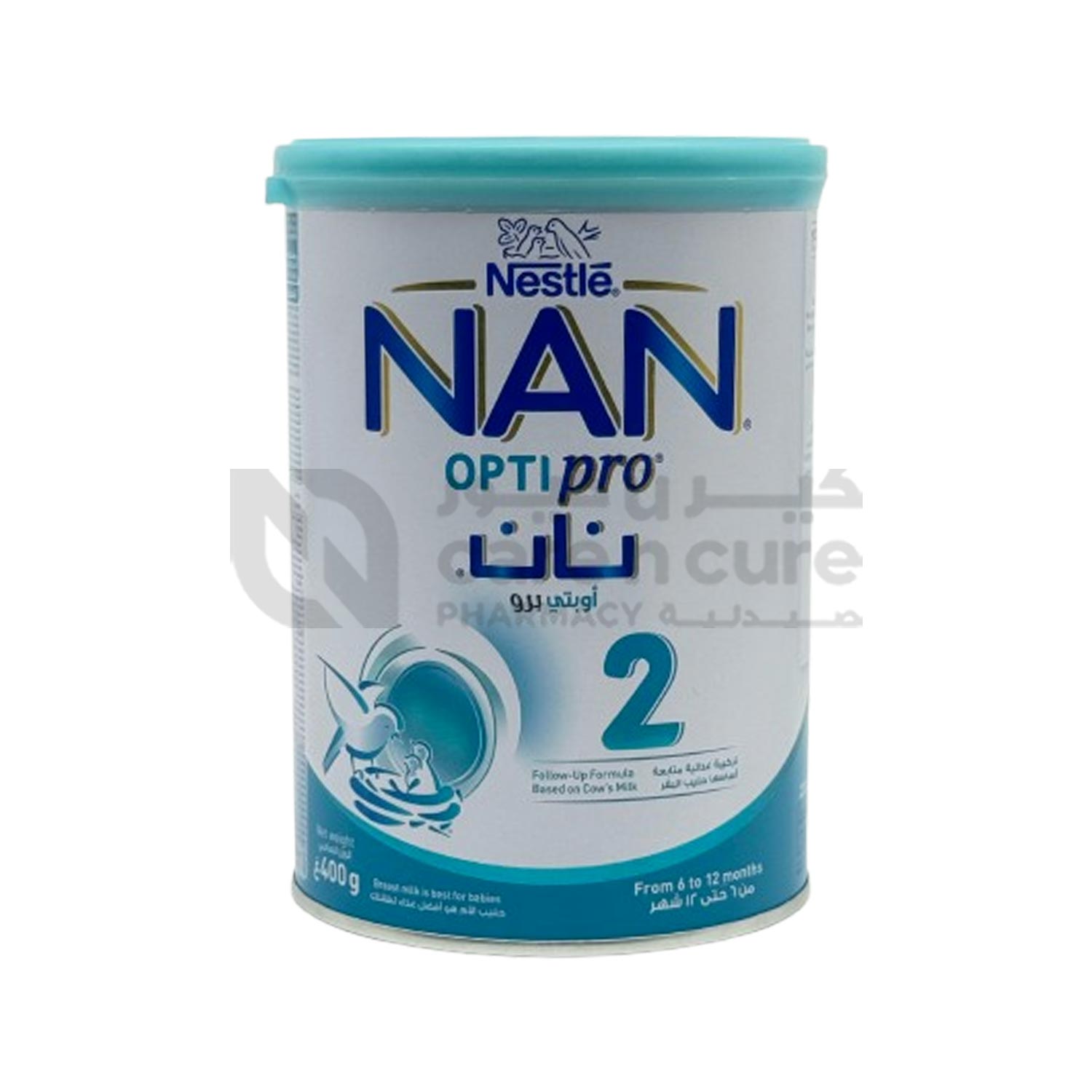 Buy Nan 2 Optipro 400 gm Online at Best prices in Qatar | CarenCure ...