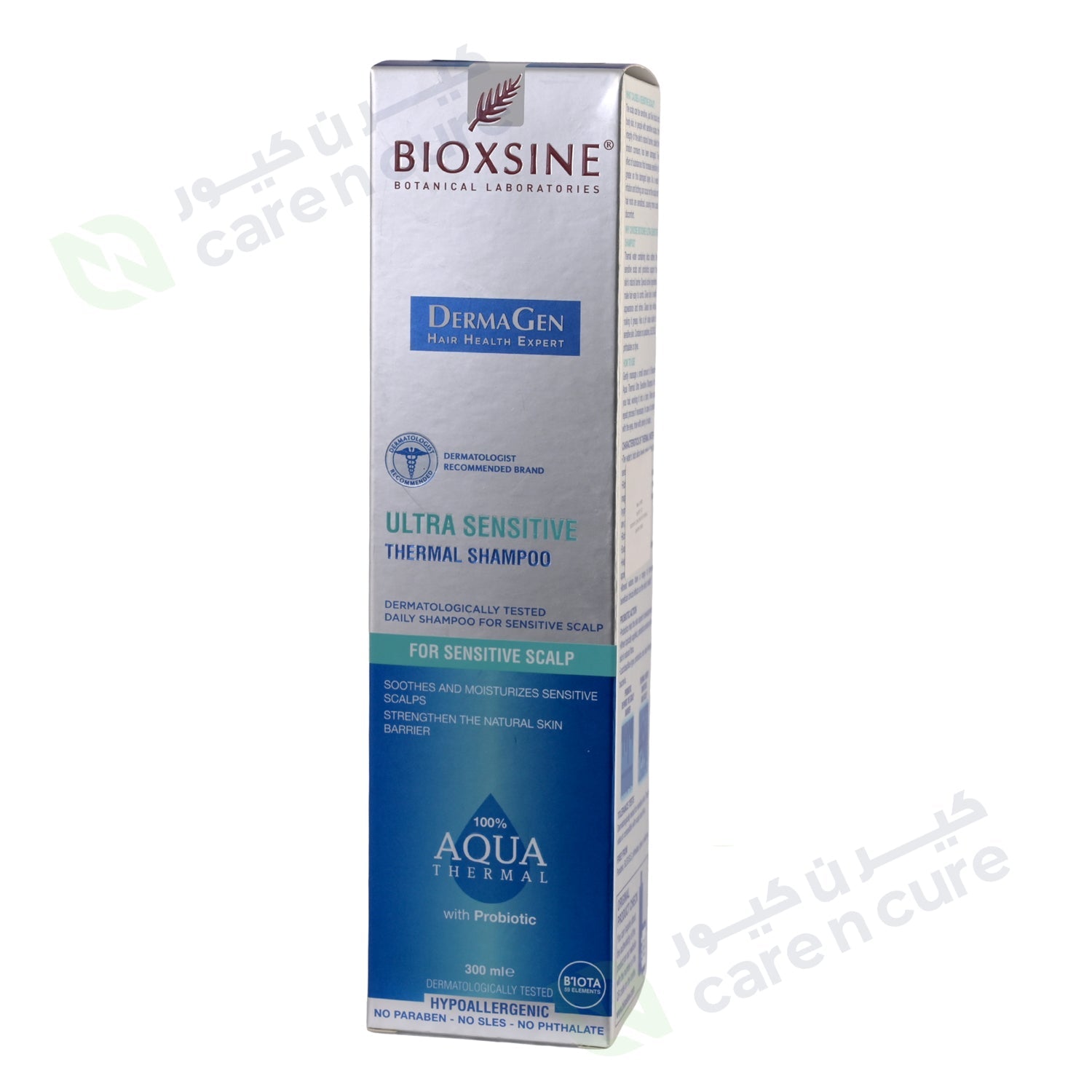 Buy Bioxsine Ultra Sensitive Thermal Shampoo 300ml Online at Best ...