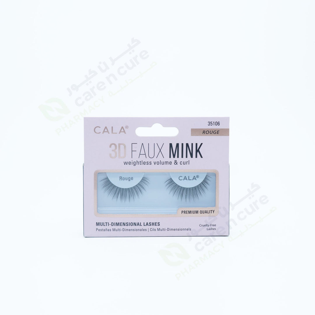 Cala 3D Faux Mink Lashes Rouge – Care n Cure Online Pharmacy Qatar