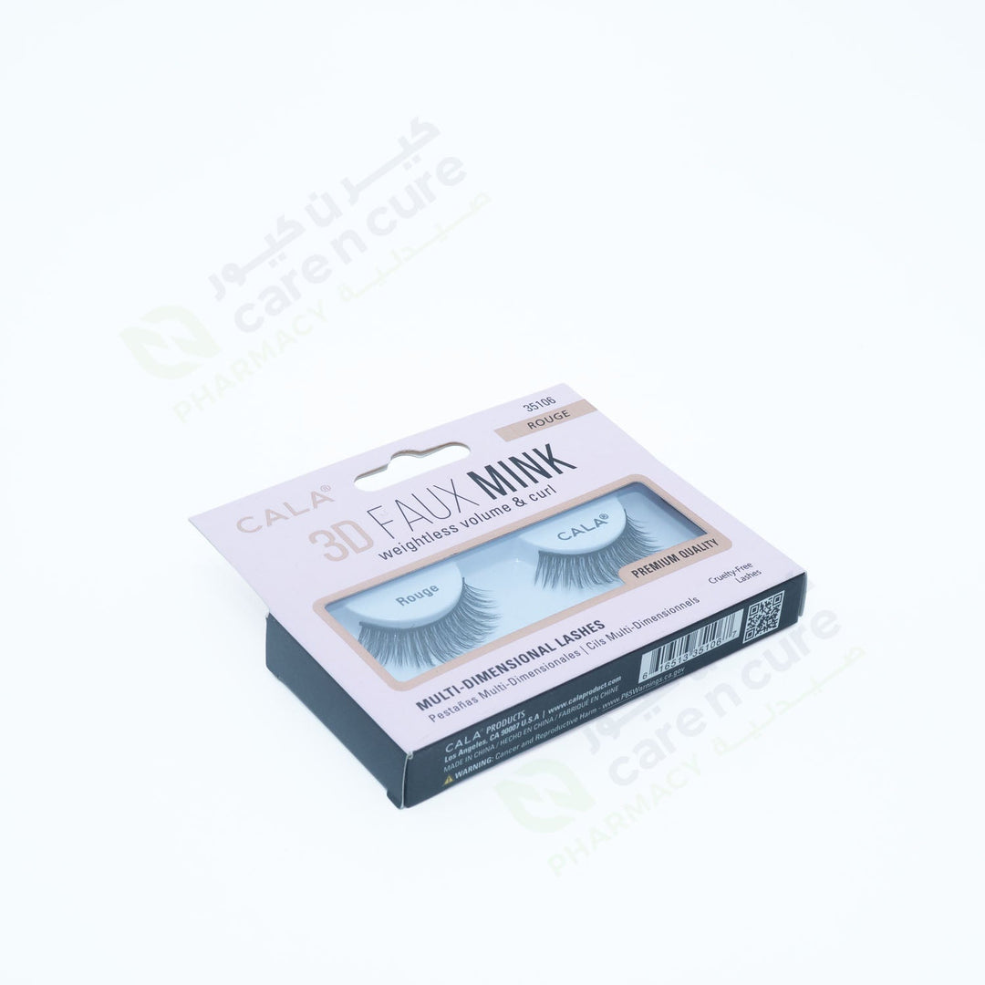 Cala 3D Faux Mink Lashes Rouge – Care n Cure Online Pharmacy Qatar