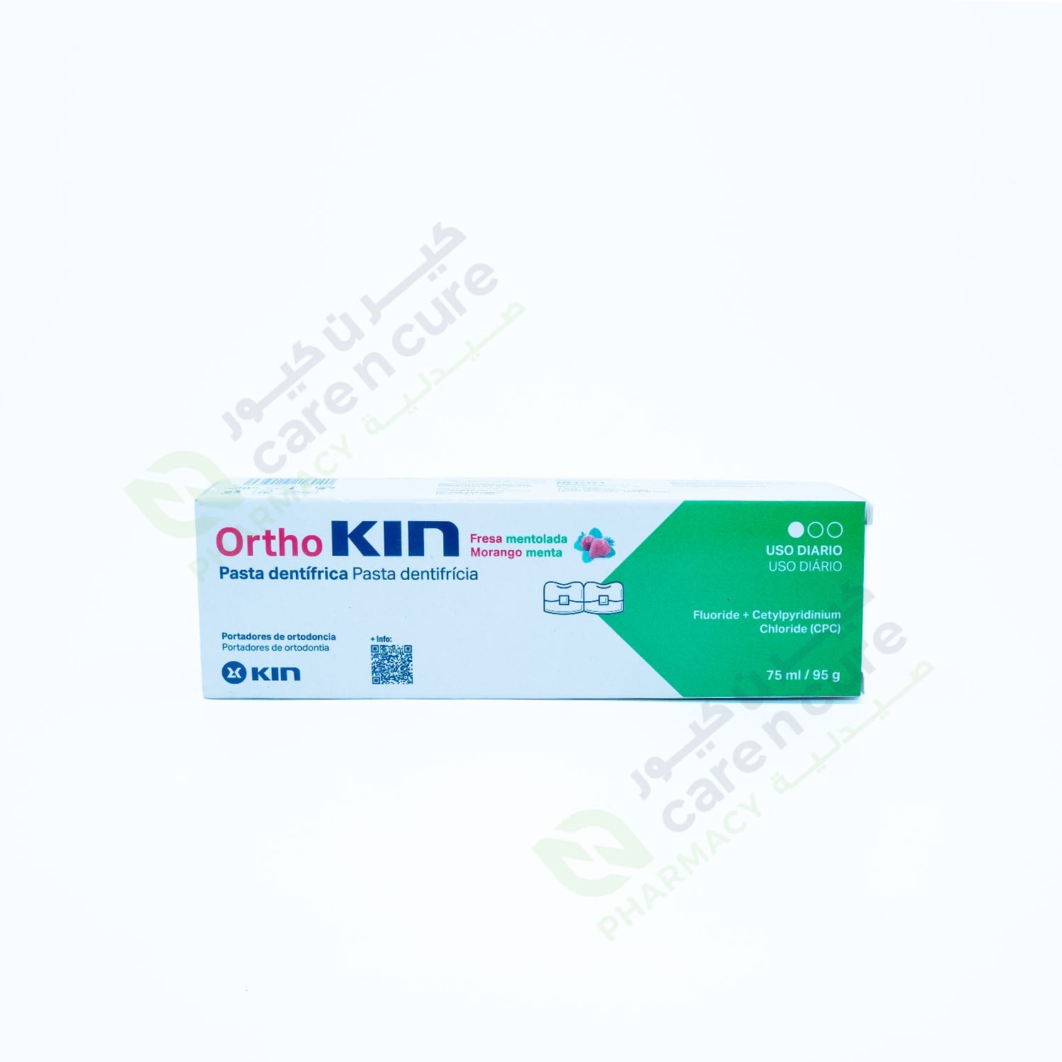 Kin Orthokin Toothpaste 75 ml – Care n Cure Online Pharmacy Qatar