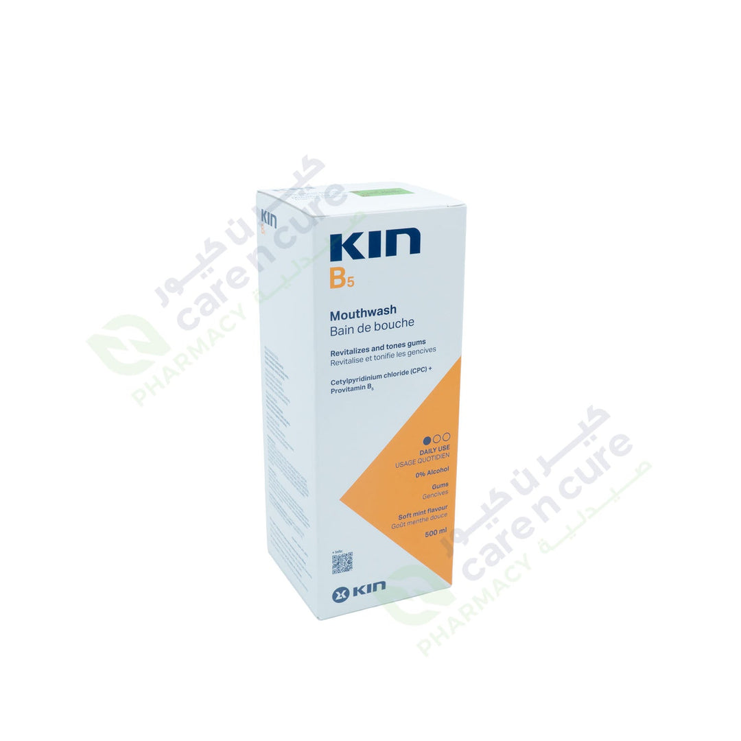 Kin B5 Mouthwash 500 ml – Care n Cure Online Pharmacy Qatar
