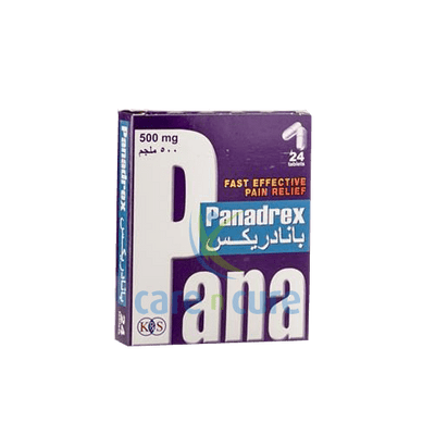Buy Panadrex 500mg 24's Tablet online in Qatar- View Usage, Benefits ...