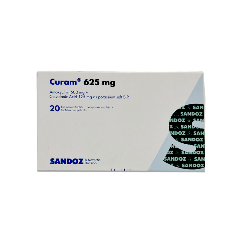 Buy Curam 625mg Tablets 20's online in Qatar- View Usage, Benefits and ...
