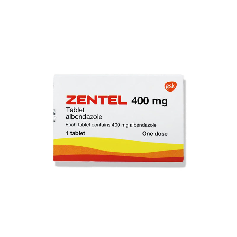 Buy Zentel 400mg Tablets 1S online in Qatar- View Usage, Benefits and ...