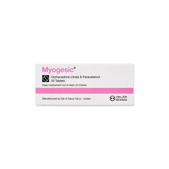 Myogesic Tablets 20 Pieces
