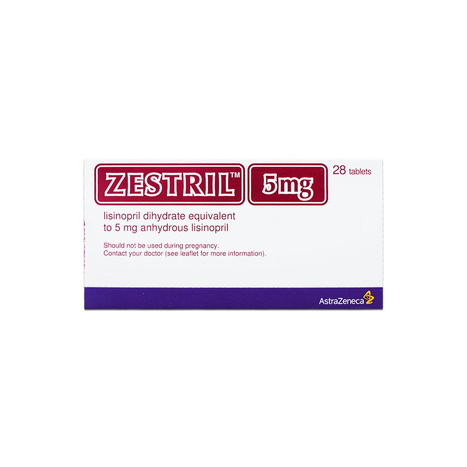 Buy Zestril 5mg Tablets 28S online in Qatar- View Usage, Benefits and ...
