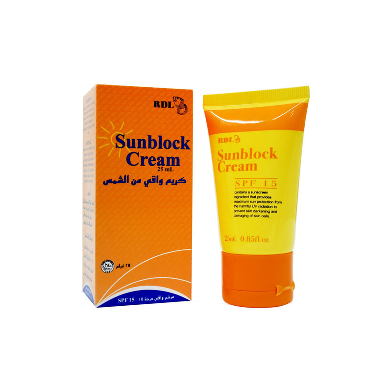 Buy Rdl Sunblock Cream 25ml Online at Best prices in Qatar | CarenCure ...