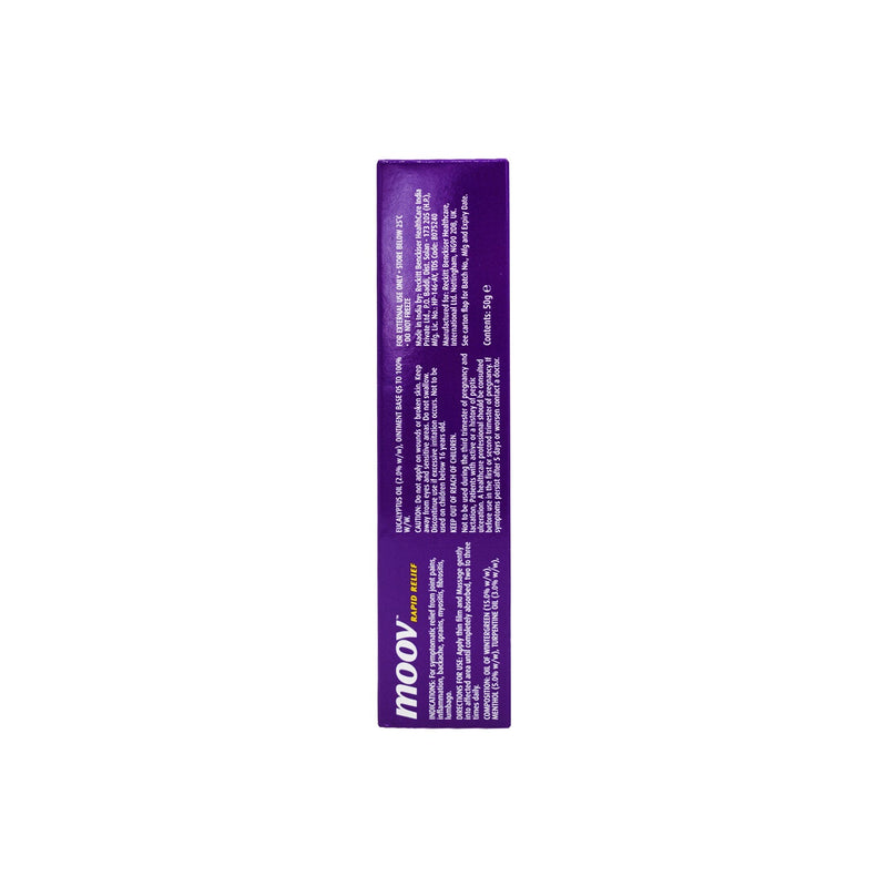 Buy Moov Cream Rapid Relief 50 gm online in Qatar- View Usage, Benefits ...
