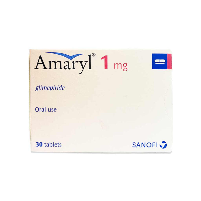Buy Amaryl 1.0mg Tablets 30S online in Qatar- View Usage, Benefits and ...