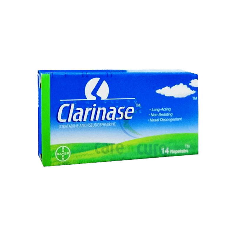 Buy Clarinase Rep Tablets 14S online in Qatar- View Usage, Benefits and ...