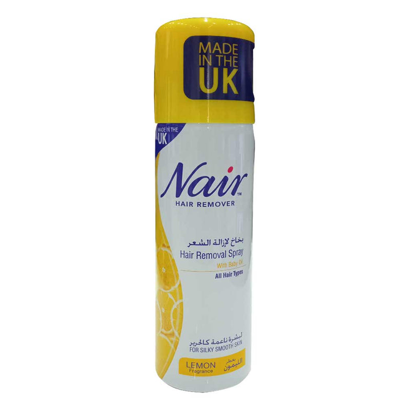 Buy Nair Spray-Lemon 200ml Online at Best prices in Qatar | CarenCure ...