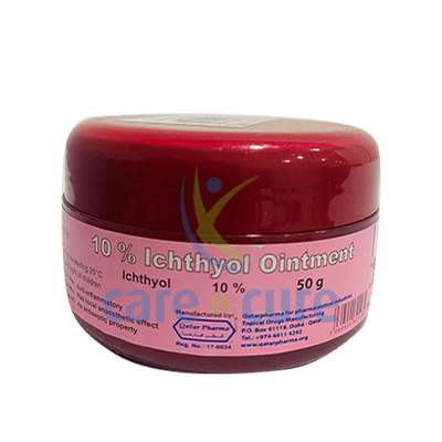 Buy Ichthyol Ointment 10 % 50 gm online in Qatar- View Usage, Benefits ...