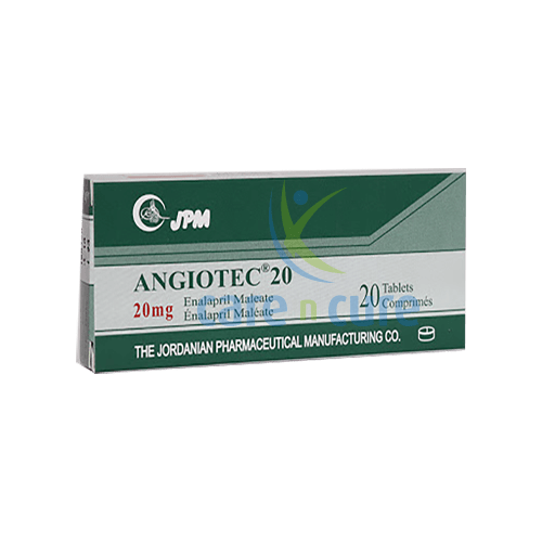 Buy Angiotec 20mg Tablets 20's online in Qatar- View Usage, Benefits ...