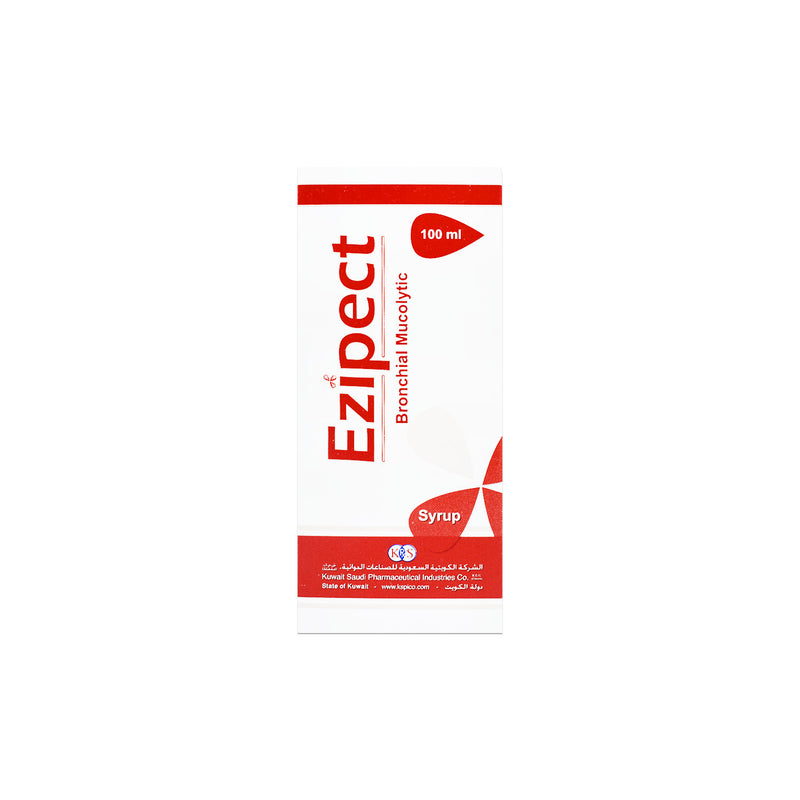 Buy Ezipect Syrup 100ml [25] online in Qatar- View Usage, Benefits and ...