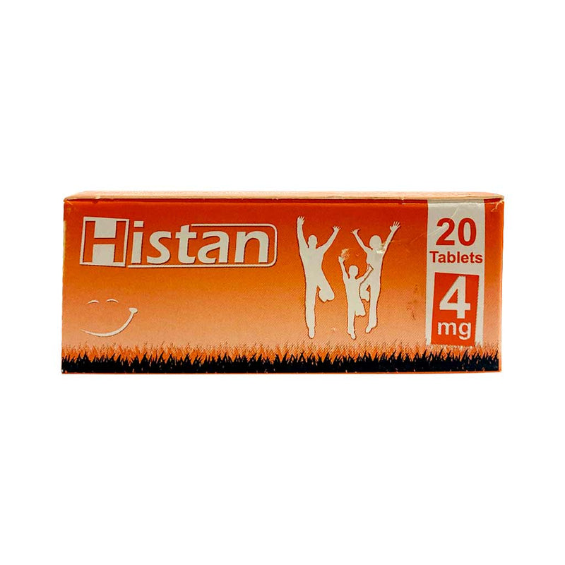 Buy Histan 4mg Tablets 20S online in Qatar- View Usage, Benefits and ...