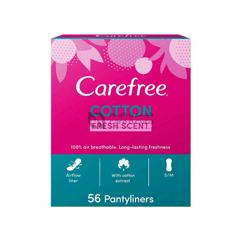 Buy Carefree Cotton Fresh 56 Pieces Online at Best prices in Qatar ...