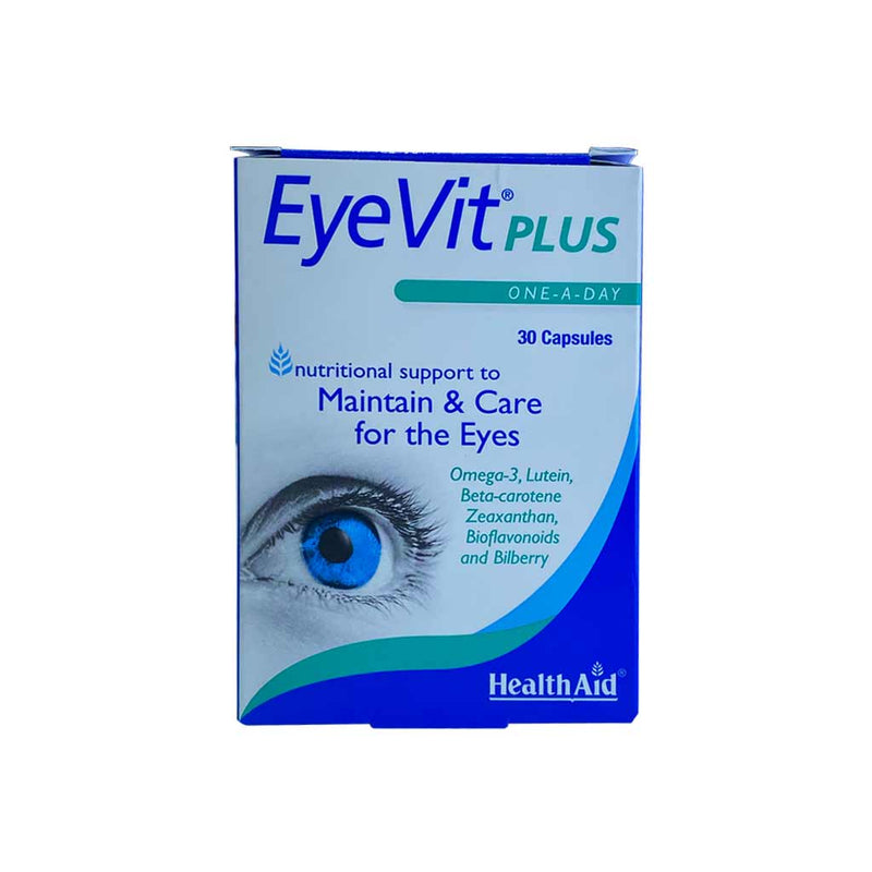 Buy Health Aid Eye Vit Plus Cap 30 Online at Best prices in Qatar ...