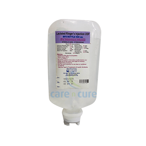 Buy Ringer Lactate 500ml [20] online in Qatar- View Usage, Benefits and ...