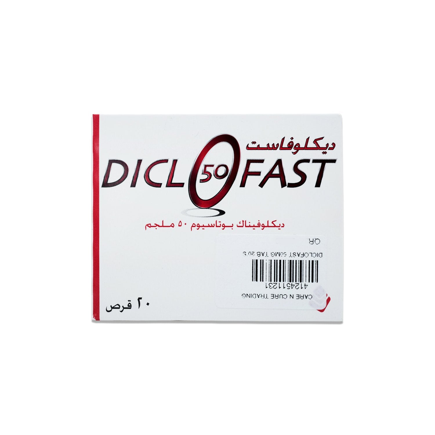 Buy Diclofast Tablets 50mg 20S online in Qatar- View Usage, Benefits ...