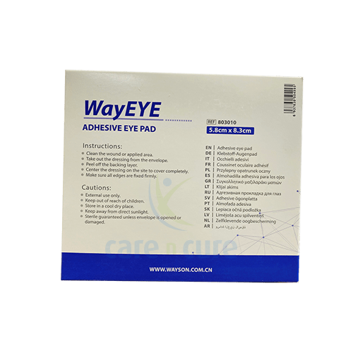 Buy Waycare Eye Pad Adh Online at Best prices in Qatar | CarenCure pharmacy