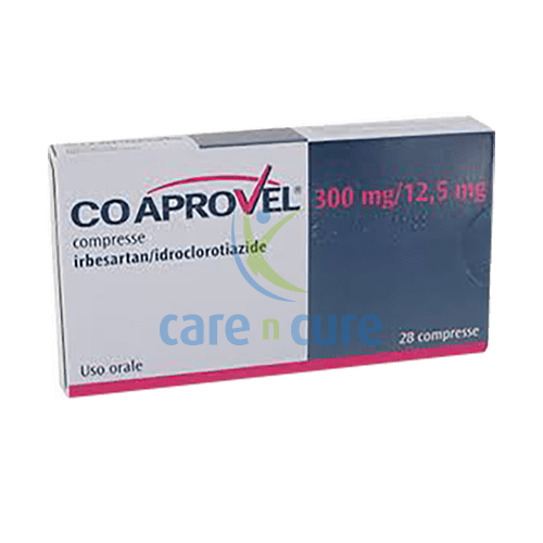 Buy Coaprovel 300/12.5 mg Tablets 28's online in Qatar- View Usage ...