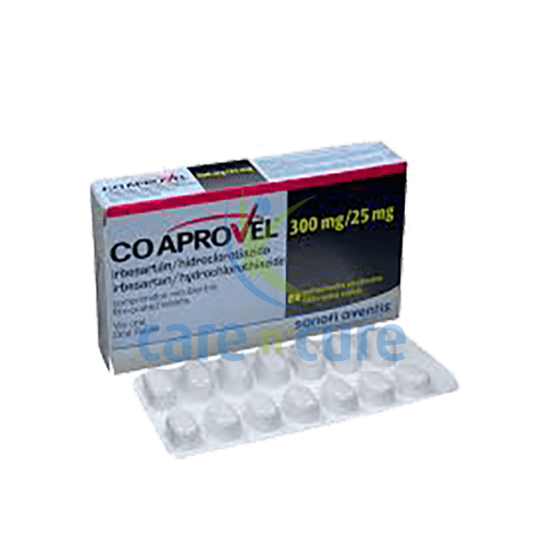 Buy Coaprovel 300/25 mg Tablets 28's online in Qatar- View Usage ...