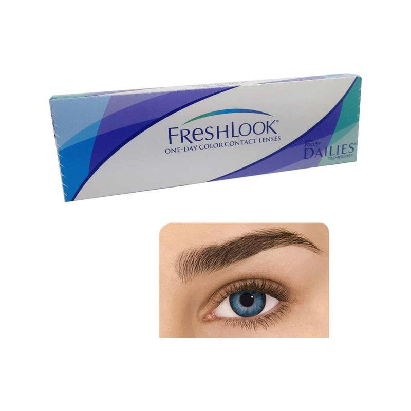 Buy Fresh Look Contact Lenses Brilliant Blue Online at Best prices in ...