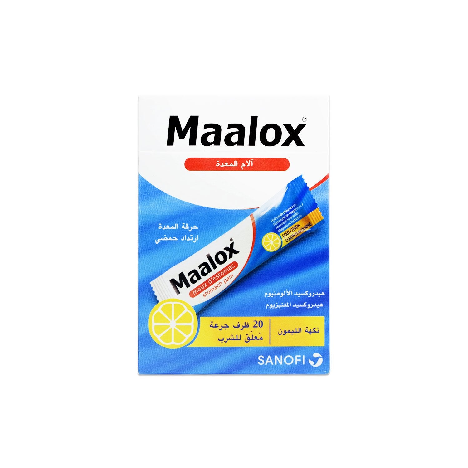 Buy Maalox Oral Susp Sachets 20S online in Qatar- View Usage, Benefits ...