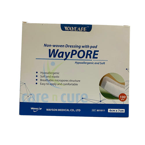 Buy Waycare Adh With Absorbent Pad 6 X 7 cm 100S Online at Best prices ...