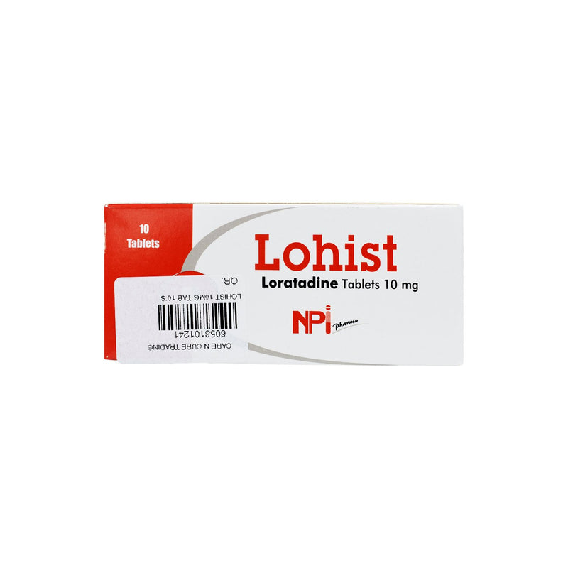 Buy Lohist 10mg Tablets 10S online in Qatar- View Usage, Benefits and ...